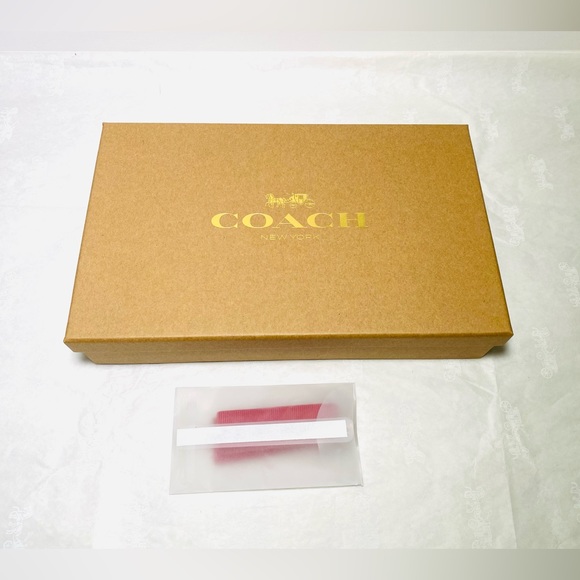 Coach | Party Supplies | New Coach Medium Sized Gift Box With Red ...